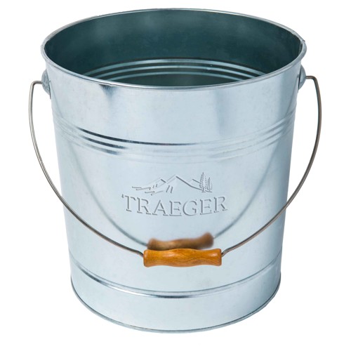TRAEGER 20 lb Pellet Metal Storage Bucket | KYGUNCO