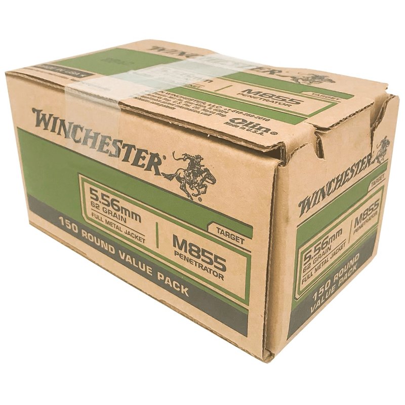 WINCHESTER 5.56mm M855 BALL Bulk 150rd | KYGUNCO