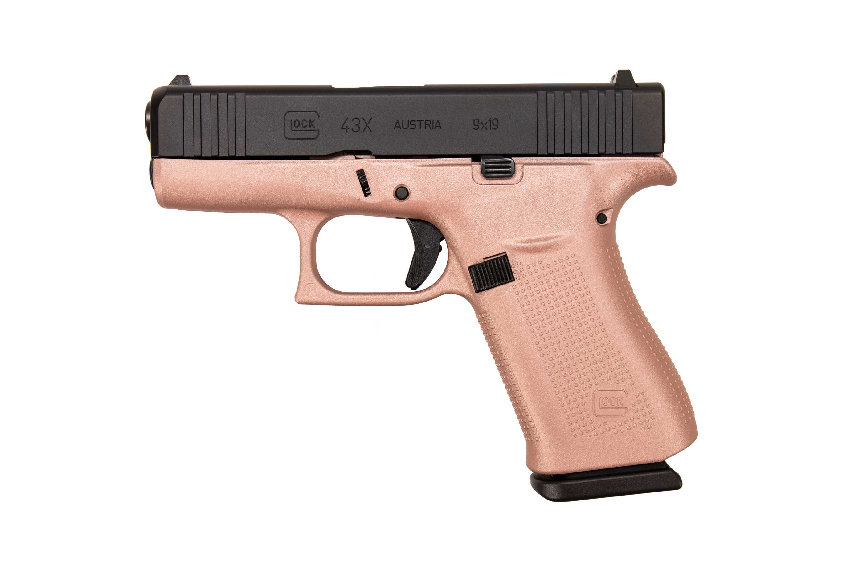 GLOCK G43X 9MM 10+1 Rose Gold » KYGUNCO