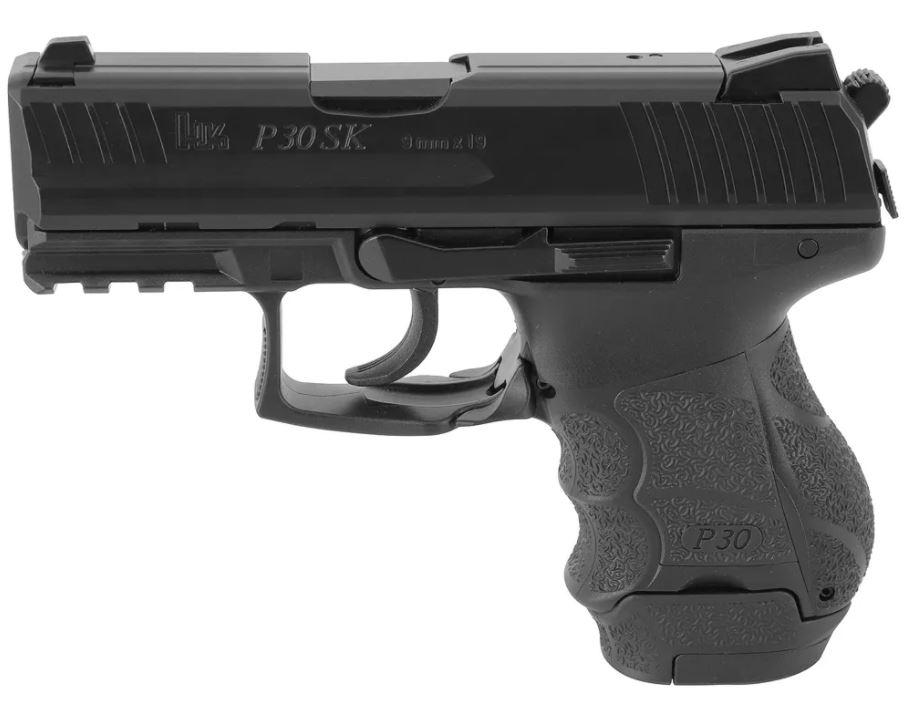 HK USA P30SK V3 Sub Compact 9mm 3.8" 13rd DA / SA Pistol - Black | KYGUNCO