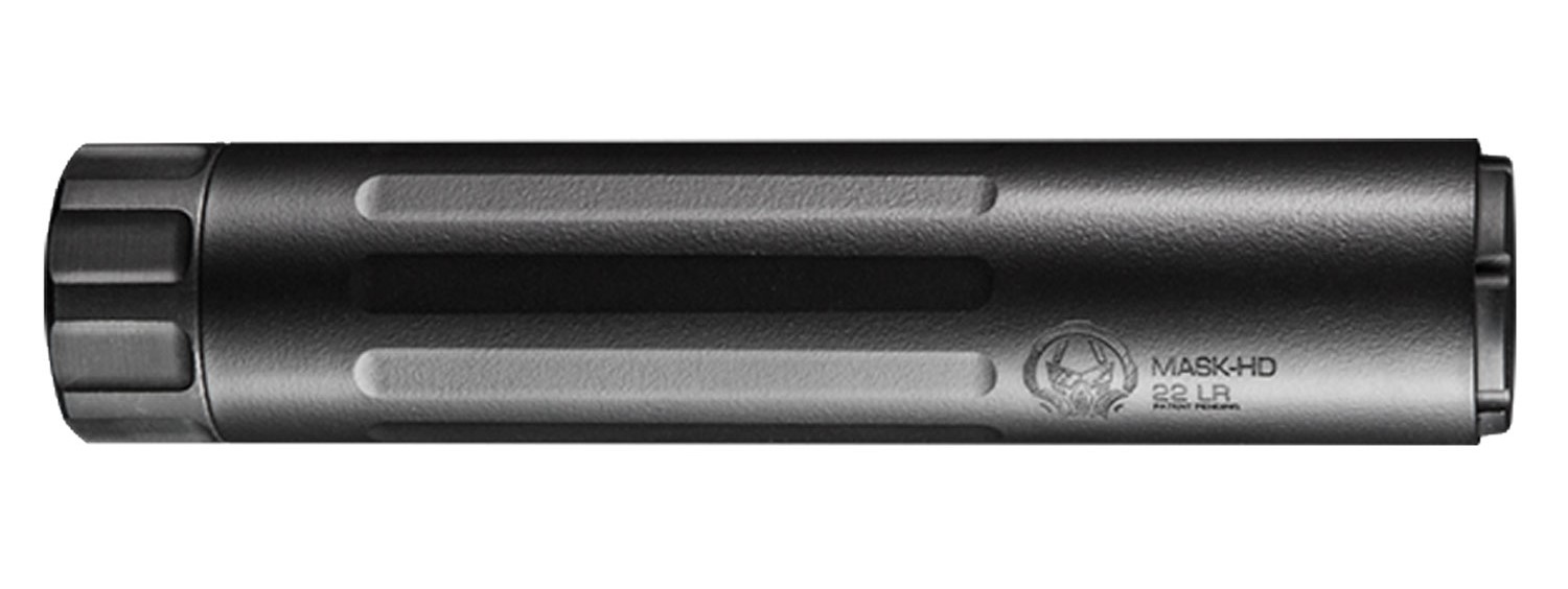DEAD AIR Mask HD 22LR Silencer - Black | KYGUNCO
