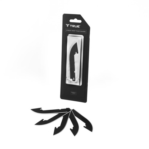 TRUE UTILITY Replacement Blades 5-Pack Drop Point | KYGUNCO