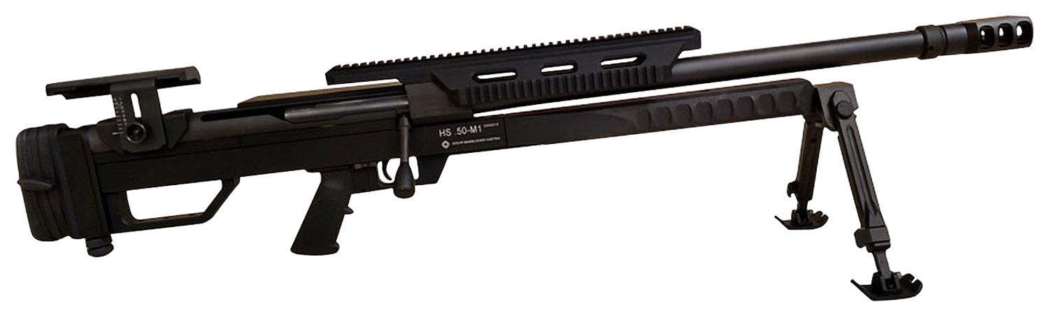 STEYR ARMS HS 50 M1 Mountain 50 BMG 24" Bolt Action Rifle - Black | KYGUNCO
