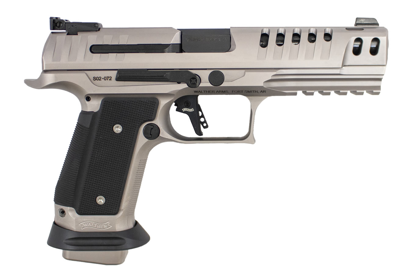 WALTHER Q5 Match SF 9mm 5in Stainless Steel 15rd » KYGUNCO