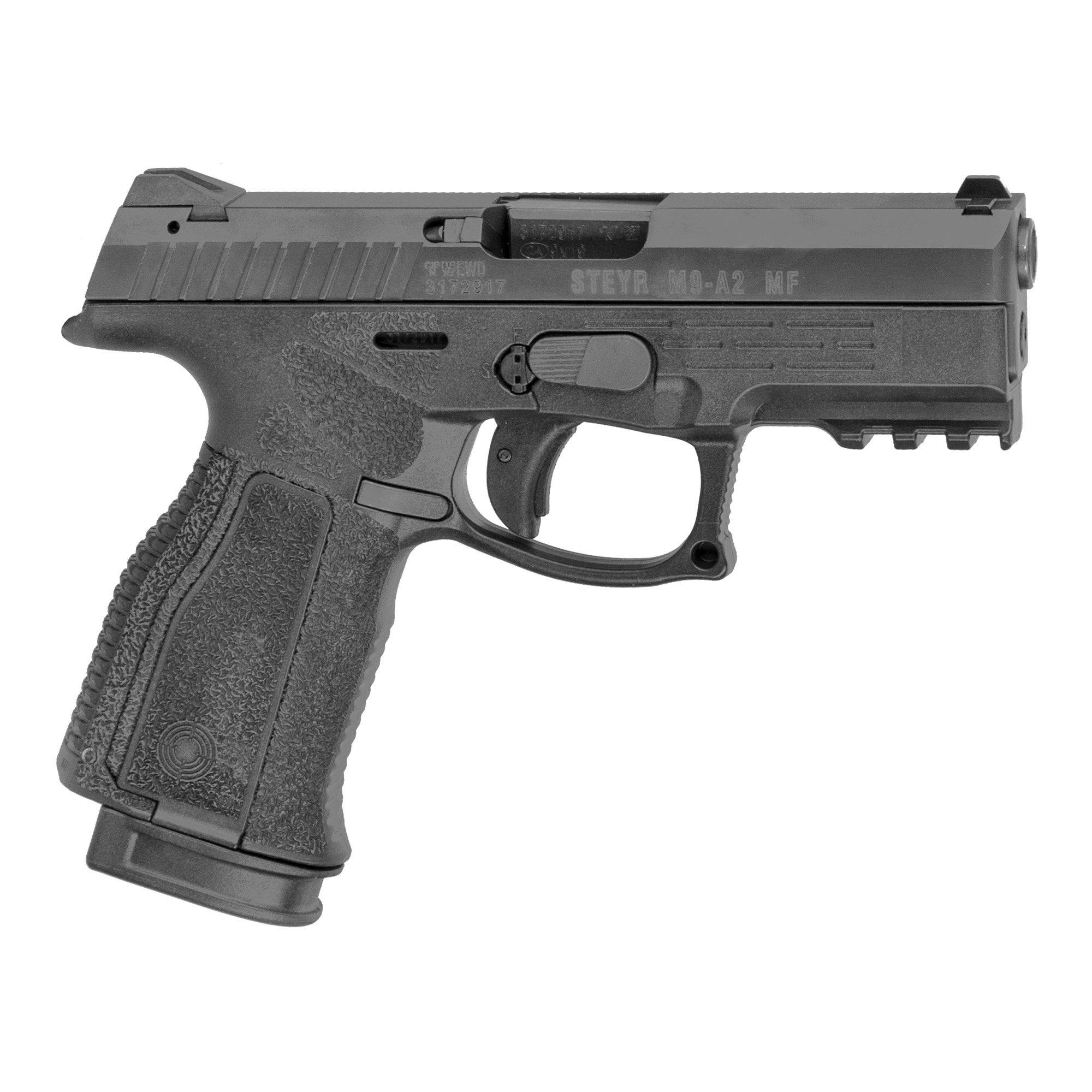 STEYR ARMS M9-A2 MF 9mm 4" 17rd Pistol - Black | KYGUNCO