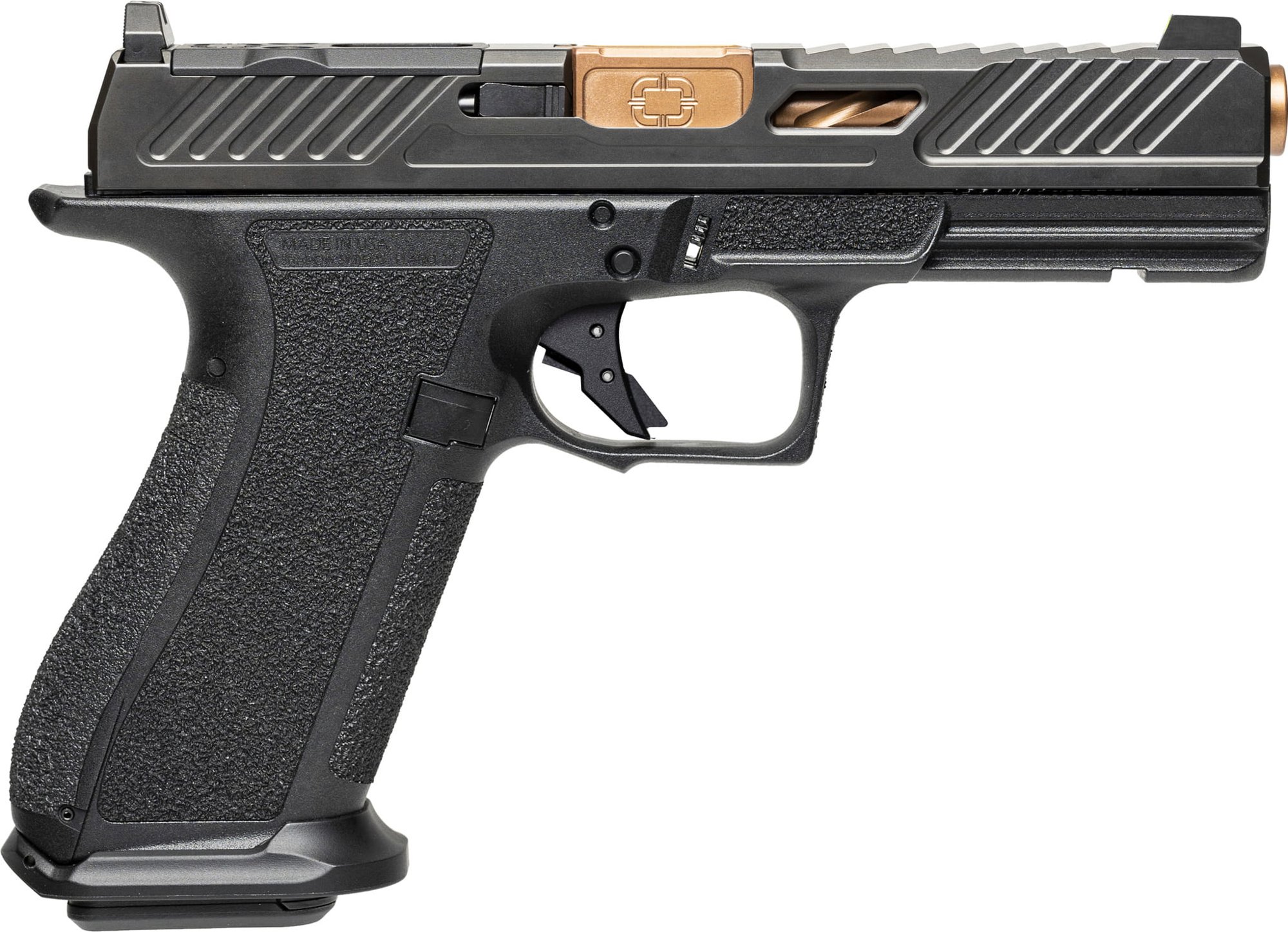 SHADOW SYSTEMS DR920L Elite 9mm 4.5" 10rd Optic Ready Pistol w/ Night ...
