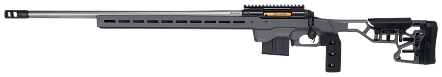 SAVAGE ARMS 110 Elite Precision Left Hand 300 Win Mag 30" 5rd Bolt Rifle - Stainless / Grey ...
