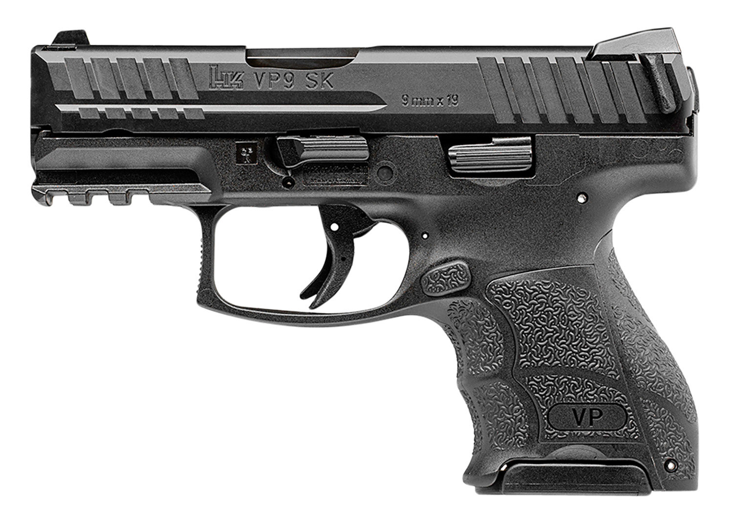 HK USA VP9SK-B Subcompact 9mm 3.39" 10rd Pistol | Black | KYGUNCO