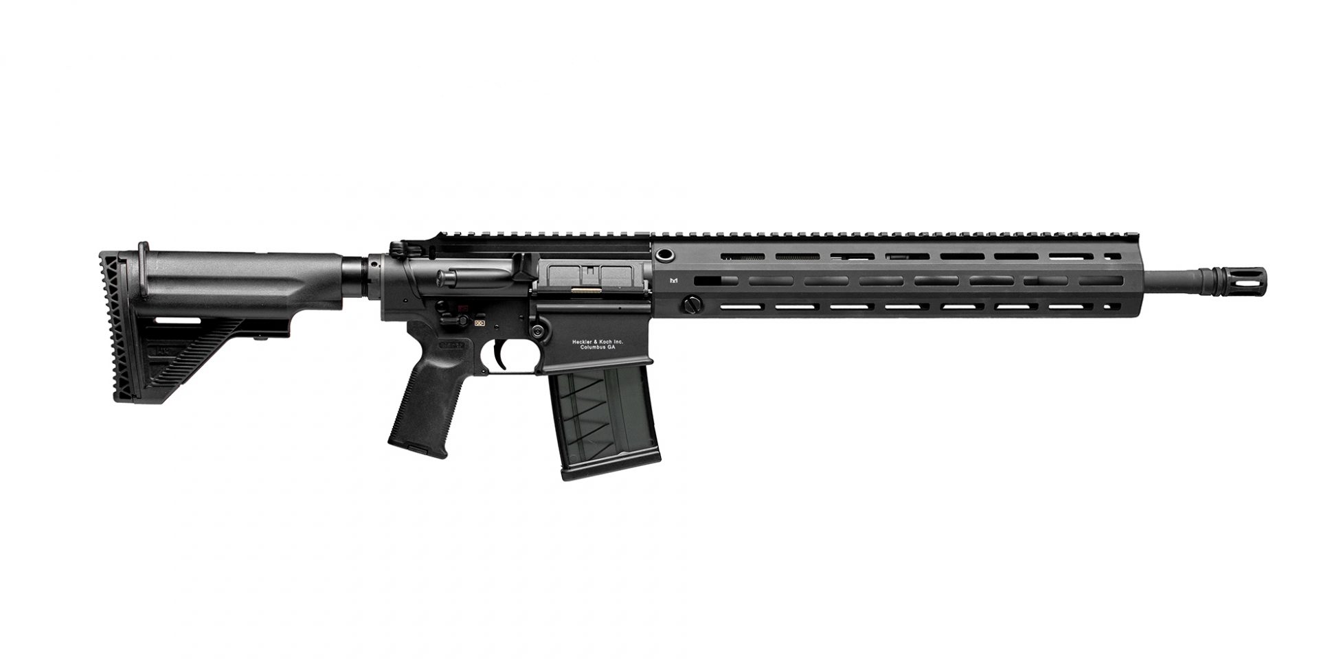 HK USA MR762 7.62x51 NATO 16.5" 20rd Semi-Auto Rifle - Black | KYGUNCO