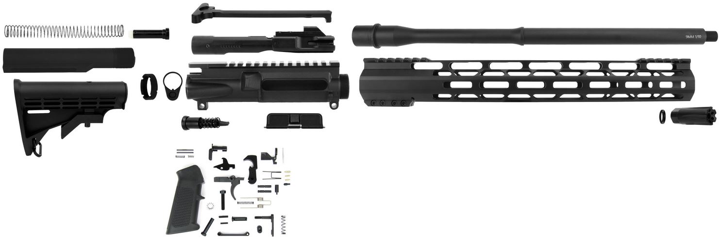 TACFIRE 9mm Rifle Kit 16" LPK w/o Receiver | KYGUNCO