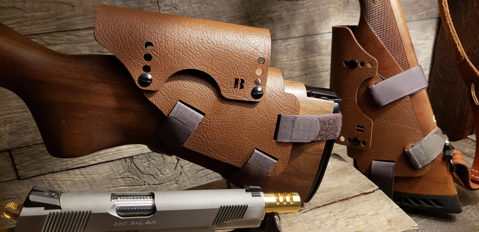 BRADLEY CHEEKREST Elite Adjustable Chocolate Raptor Cheekrest » KYGUNCO