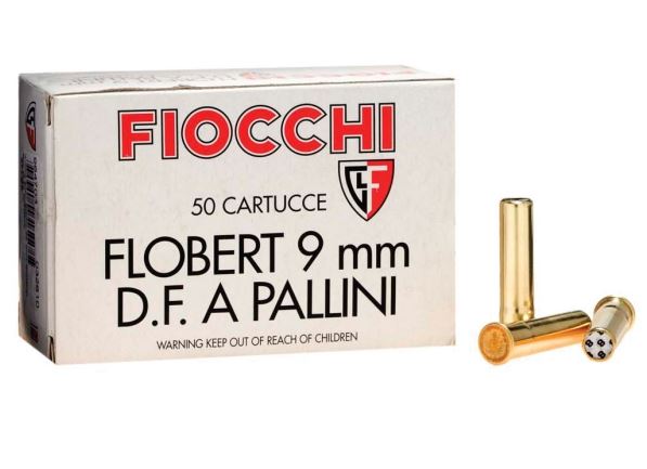 FIOCCHI 9mm Flobert Rimfire Max 9 Shot 50rd | KYGUNCO