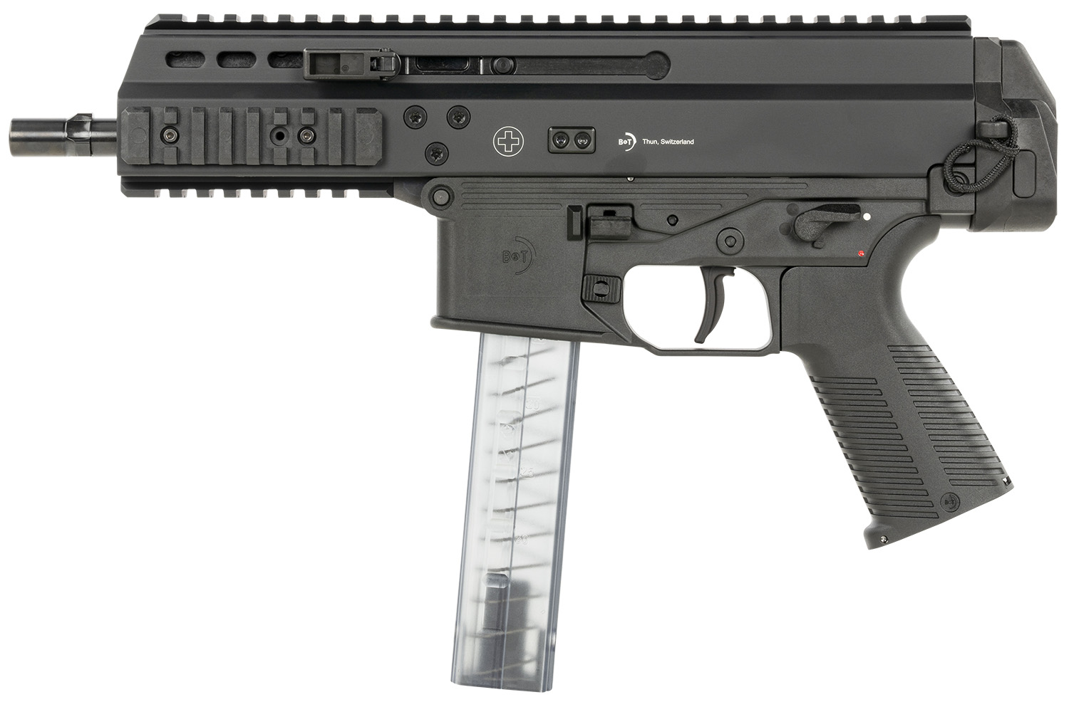 B&T USA APC9 Pro 9mm 6.9" 30rd Pistol - Black | KYGUNCO