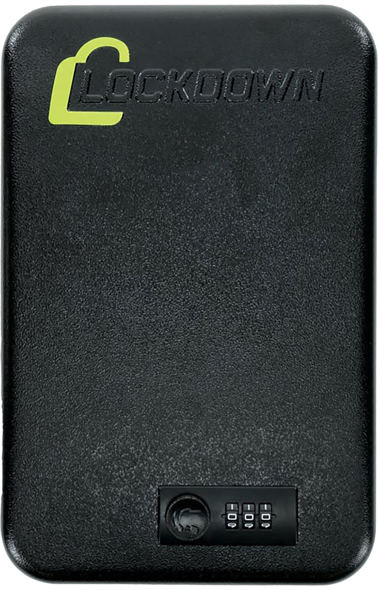 LOCKDOWN Compact Combination Handgun Vault Black | KYGUNCO