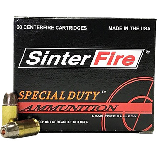 SINTERFIRE AMMO 380 ACP Special Duty 75 Gr Hollow Point 20rd | KYGUNCO