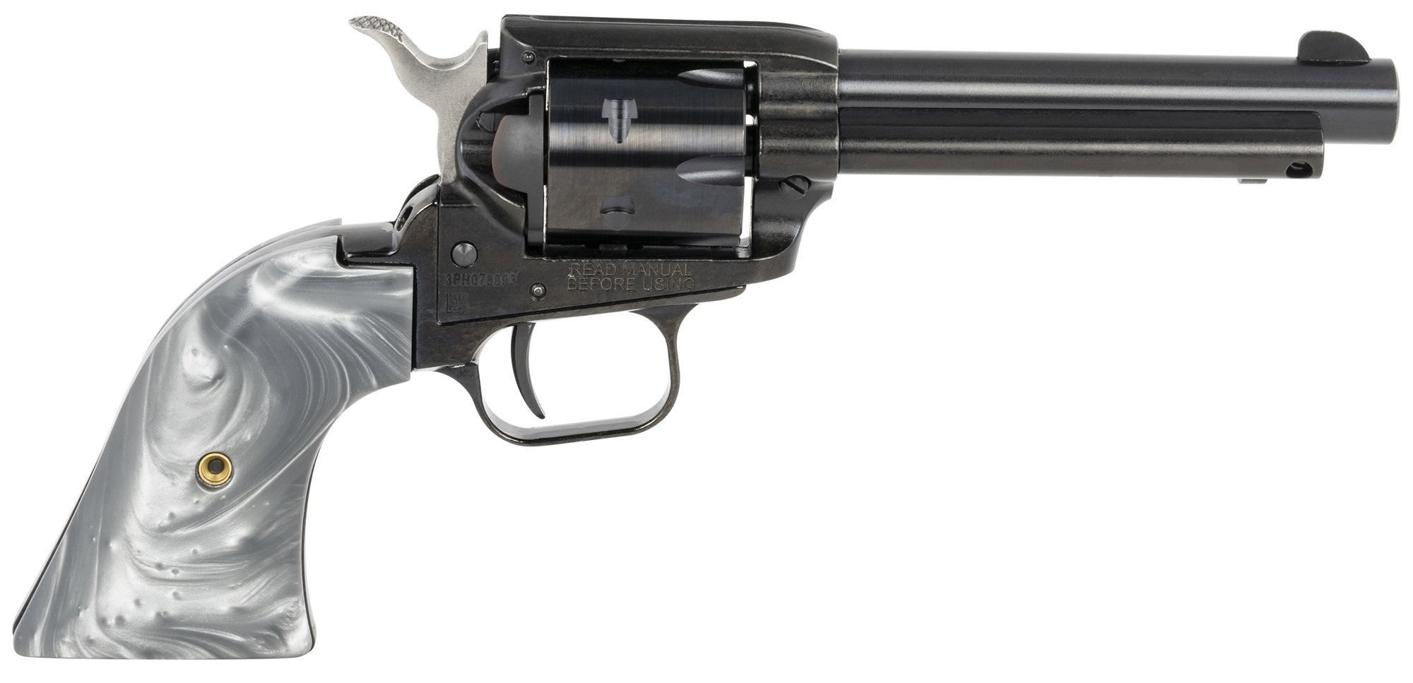 HERITAGE MANUFACTURING Rough Rider 22LR 4.75" 6rd Revolver - Black w ...