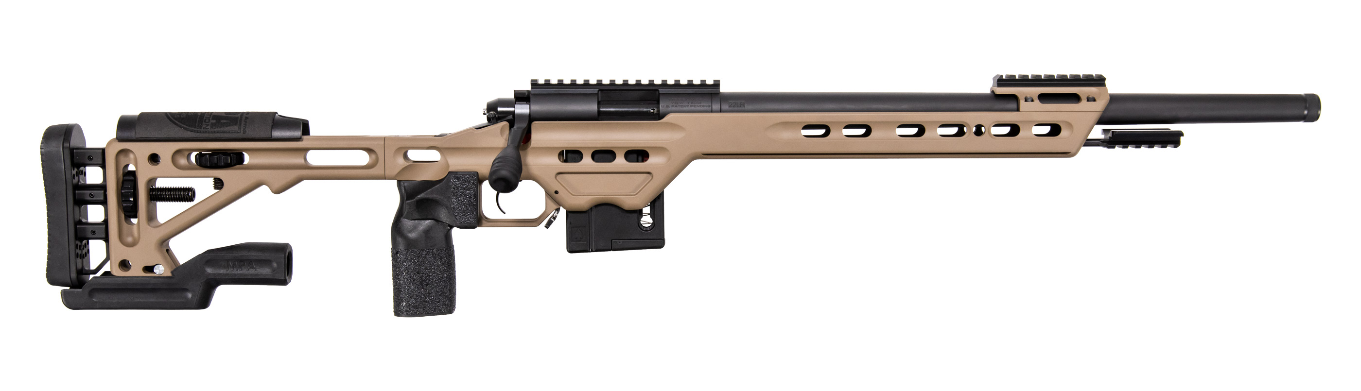 VUDOO GUN WORKS V22T 22 LR 20in FDE 10rd » KYGUNCO