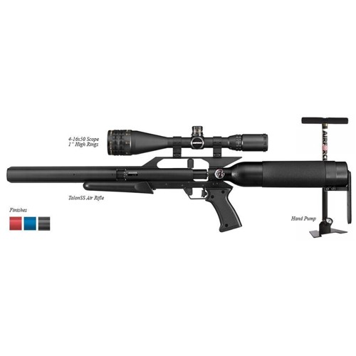 AIR FORCE AIRGUNS TalonSS .20 w/4-16x50 Scope, 1ʺ High Rings-Blue | KYGUNCO
