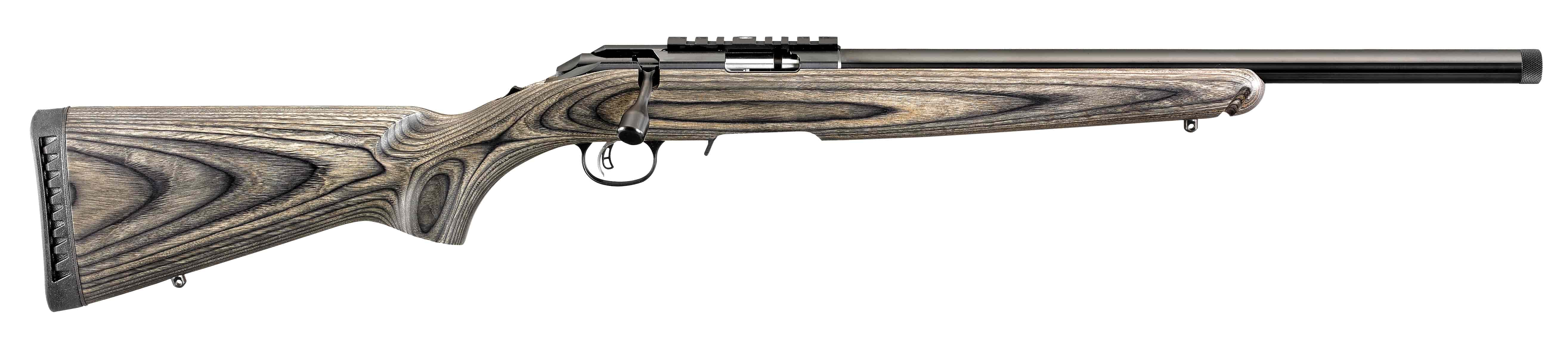 RUGER American Rimfire Target 17 HMR 18" 9rd Bolt Rifle w/ Threaded ...