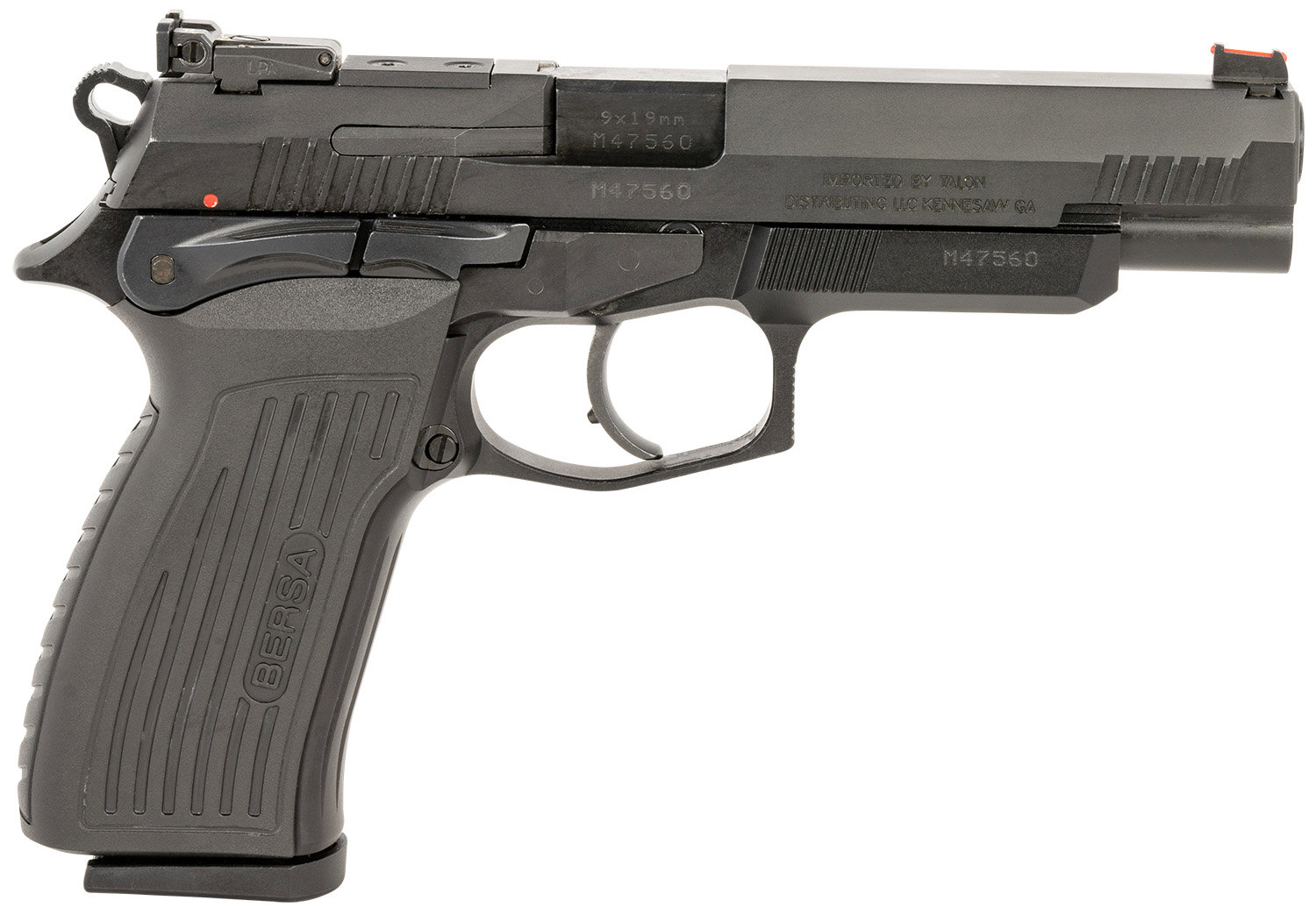 BERSA TPR XT 9mm 4.96in 17rd Pistol - Black | KYGUNCO
