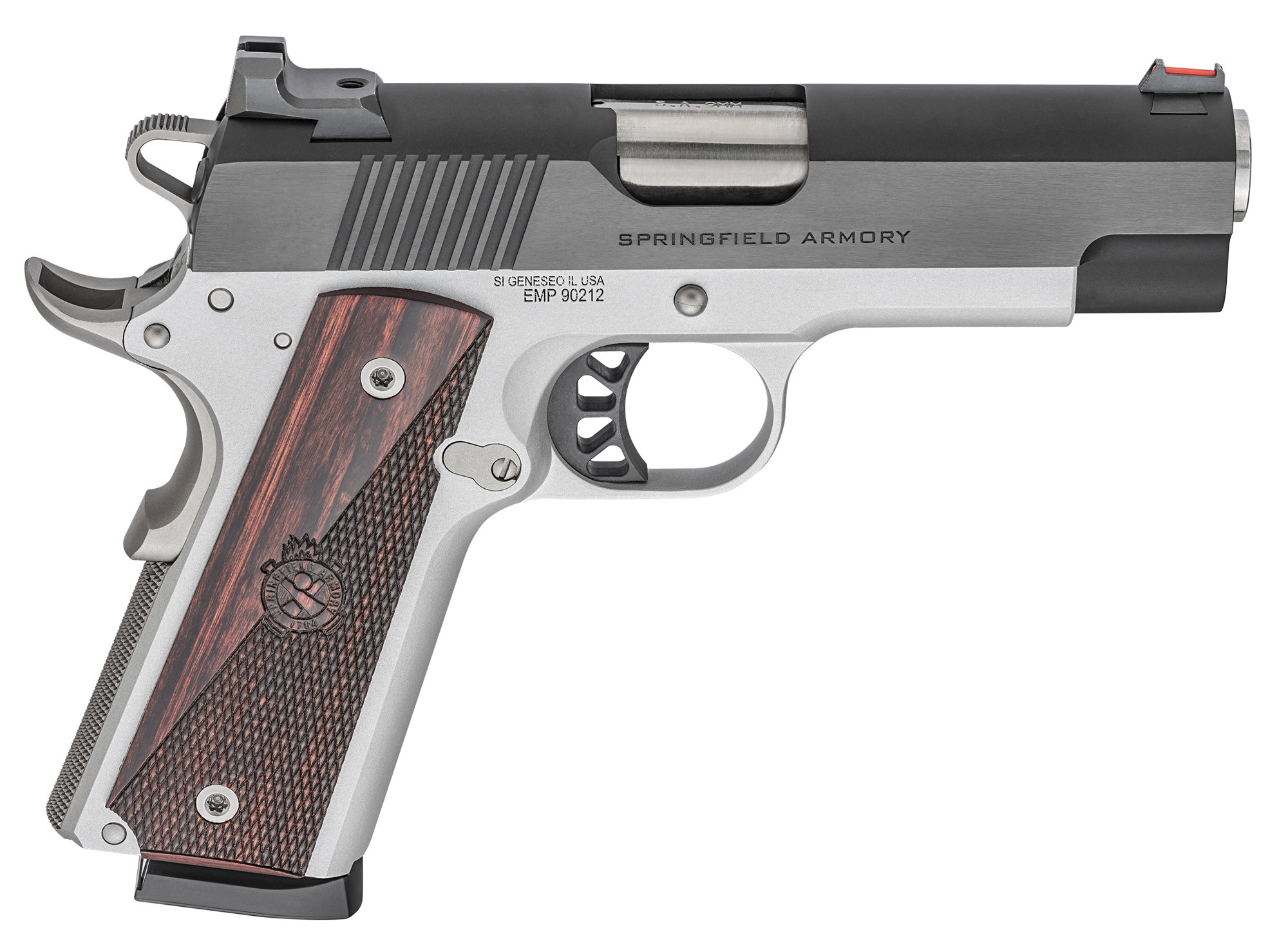 SPRINGFIELD ARMORY 1911 Ronin EMP 9mm 4" Blued 10rd Crossed Cannon ...