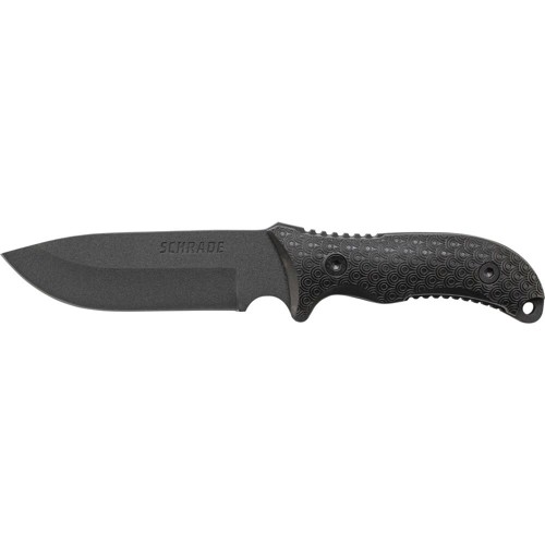 SCHRADE Frontier Full Tang Drop Point Knife TPE Handle | KYGUNCO