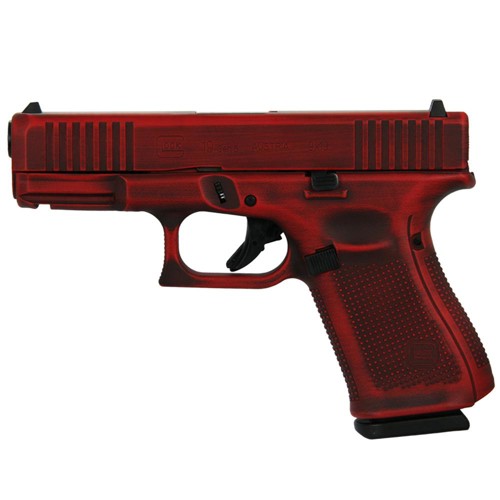 GLOCK G19 G5 9mm 15rd US Red Distressed | KYGUNCO