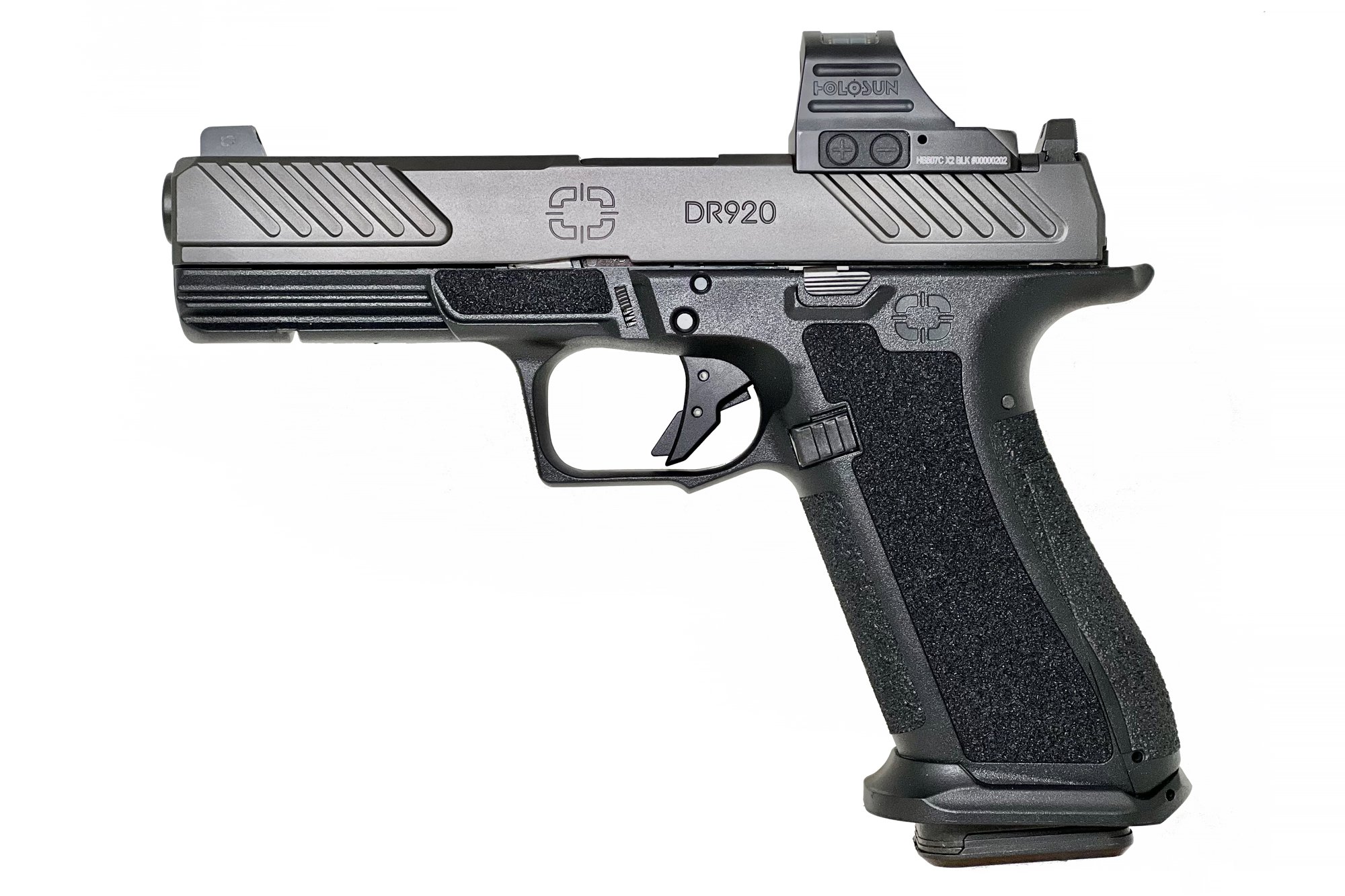 SHADOW SYSTEMS DR920 Combat 9mm 4.5" 15rd Pistol w/ Holosun & Night ...