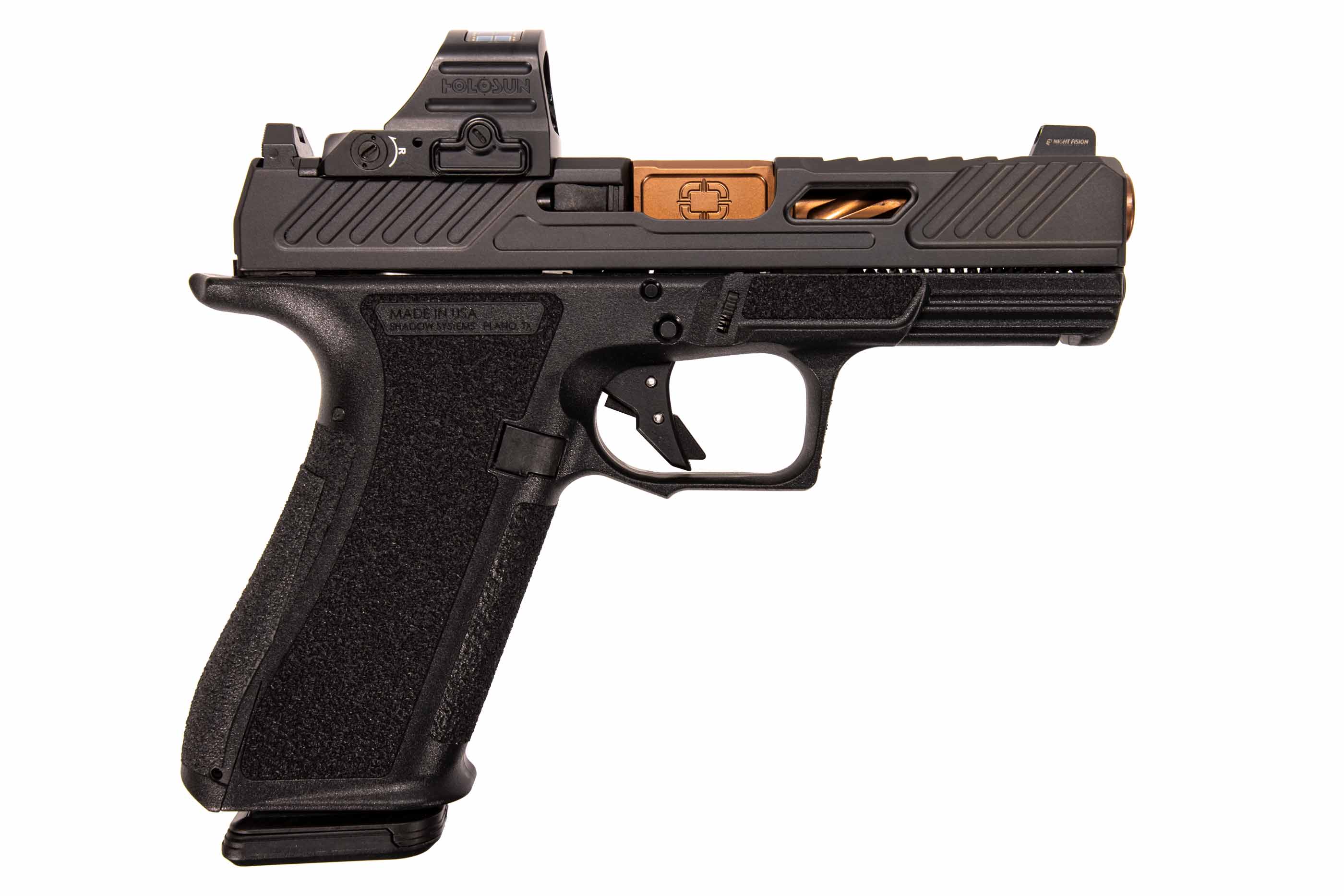 SHADOW SYSTEMS XR920 9mm 5.25 17rd Pistol w/ Holosun Red Dot & Night ...