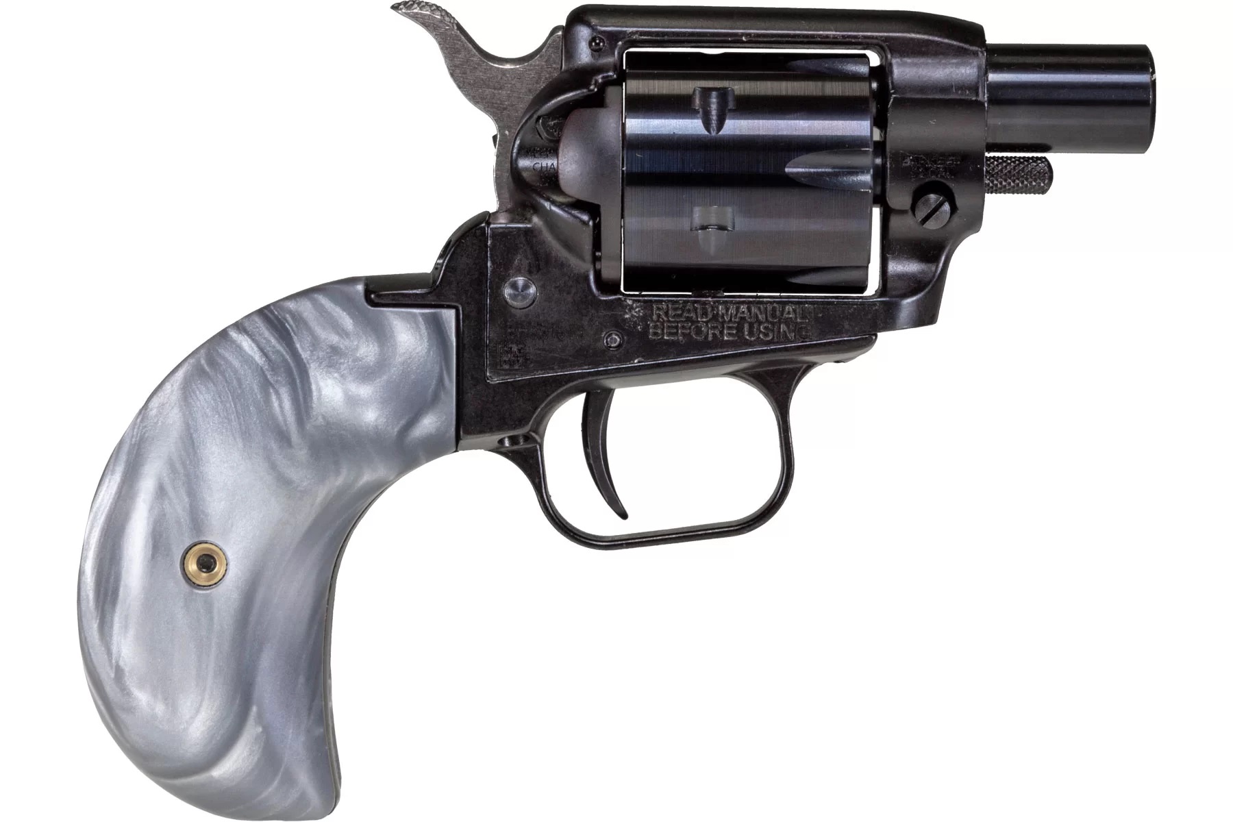 HERITAGE MANUFACTURING Barkeep 22 LR 1" 6rd Revolver - Black w/ Pearl ...