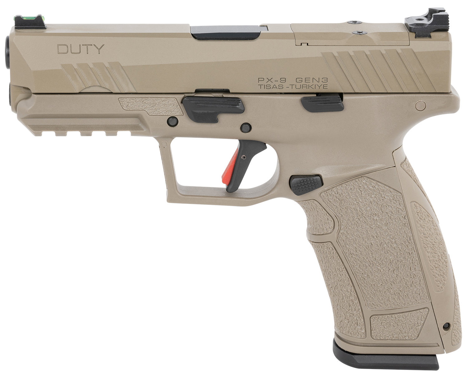 TISAS PX-9 9mm 4.1" 20rd Optic Ready Pistol - FDE | KYGUNCO