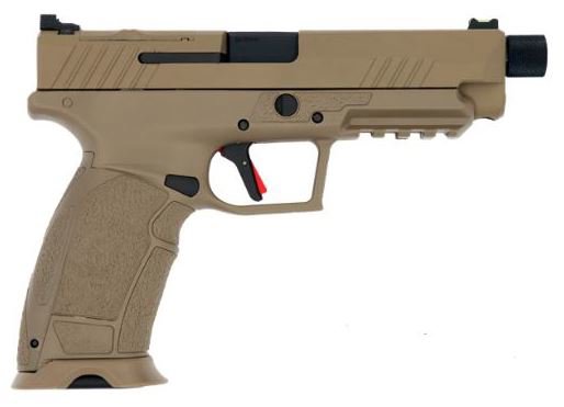 TISAS PX-9 Tactical Gen 3 9mm 5.1" TB 15rd FDE | KYGUNCO