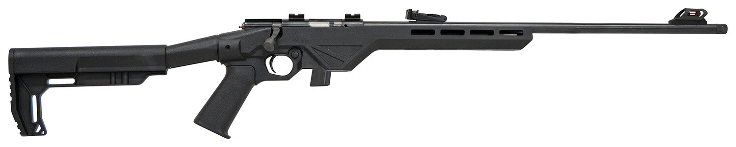 CITADEL Trakr 22LR 18" 10rd Bolt Rifle w/ Threaded Barrel - Black ...