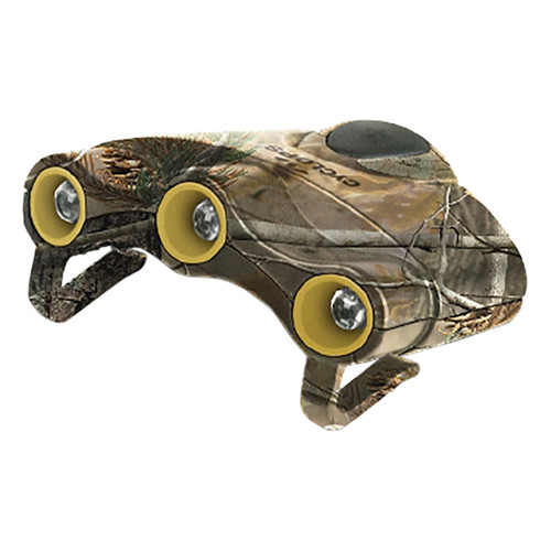 CYCLOPS ORION HAT CLIP LIGHT CAMO W/ 3 CLEAR LED LIGHTS | KYGUNCO