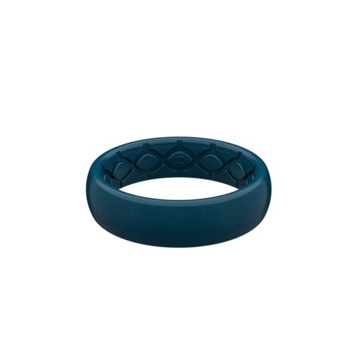 GROOVE LIFE Thin Silicone Ring - Ocean Blue | KYGUNCO