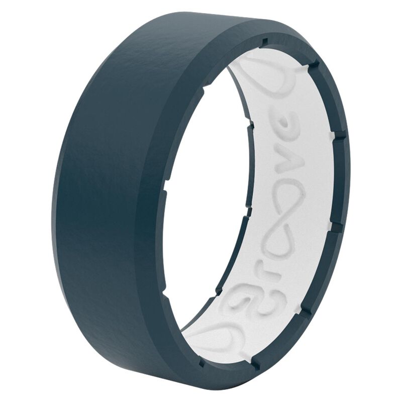 GROOVE LIFE Edge Silicone Ring - Anchor Blue | KYGUNCO