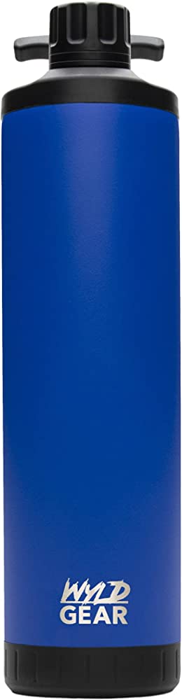 WYLD GEAR Mag Flask 24 Oz Insulated Bottle - Royal Blue | KYGUNCO