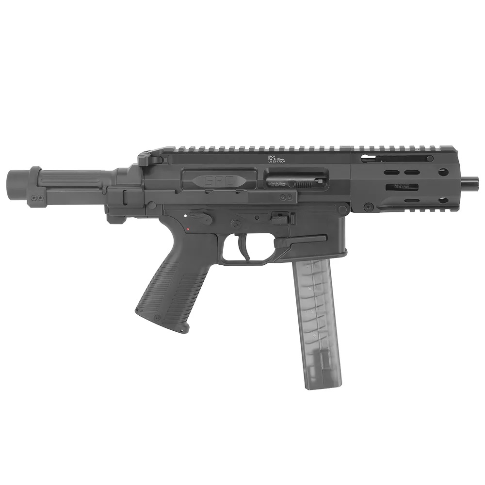 B&T USA SPC9 9mm 5.9" 30rd Pistol - Black w/ PDW | KYGUNCO