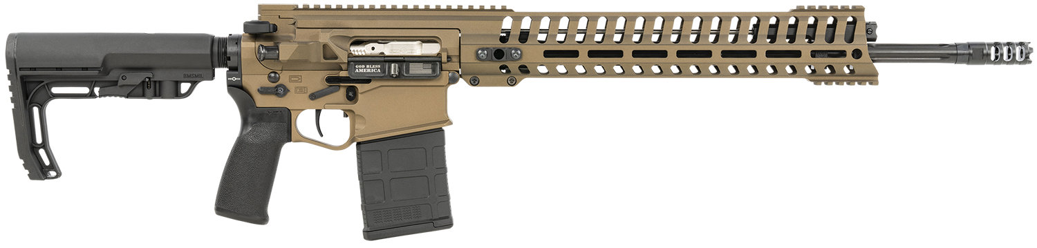 POF Revolution Piston 308 Win 18.5" 20rd Semi-Auto AR10 Rifle - Black ...