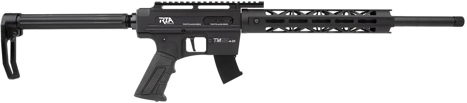 ROCK ISLAND TM22 22 LR 20" 10rd Semi-Auto Rifle w/ Threaded Barrel ...