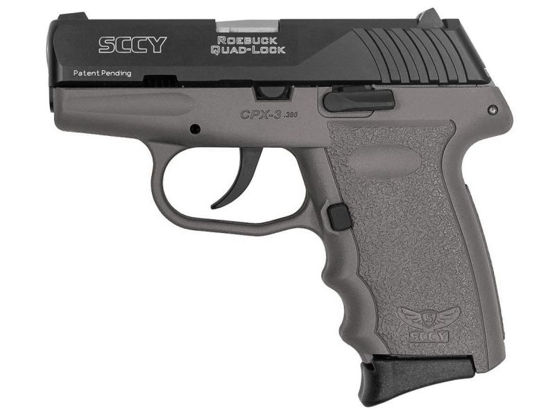 SCCY INDUSTRIES CPX-3 380 ACP 3.1in Black 10rd | KYGUNCO