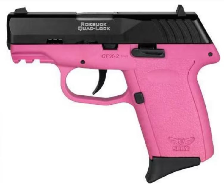 SCCY INDUSTRIES CPX-2 G3 9mm 3.1" 10rd Pistol - Pink / Black | KYGUNCO