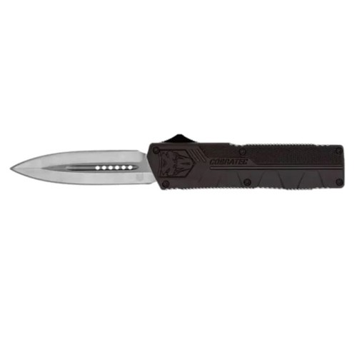 COBRATEC Lightweight AUTO OTF Knife 3.25ʺ Drop Point Blade w/ Black ...