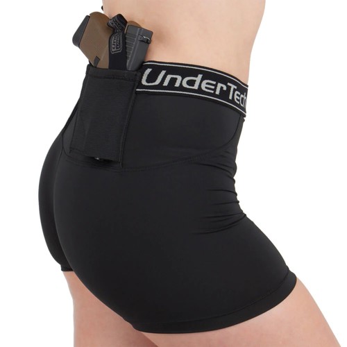 UNDERTECH Women's Concealed Carry 2ʺ Shorts - Black | KYGUNCO