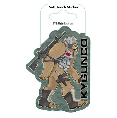 KYGUNCO Tactical Bigfoot Sticker | KYGUNCO
