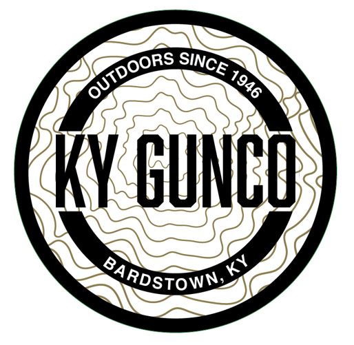 KYGUNCO Outdoors Since 1946 Topo Map Sticker | KYGUNCO