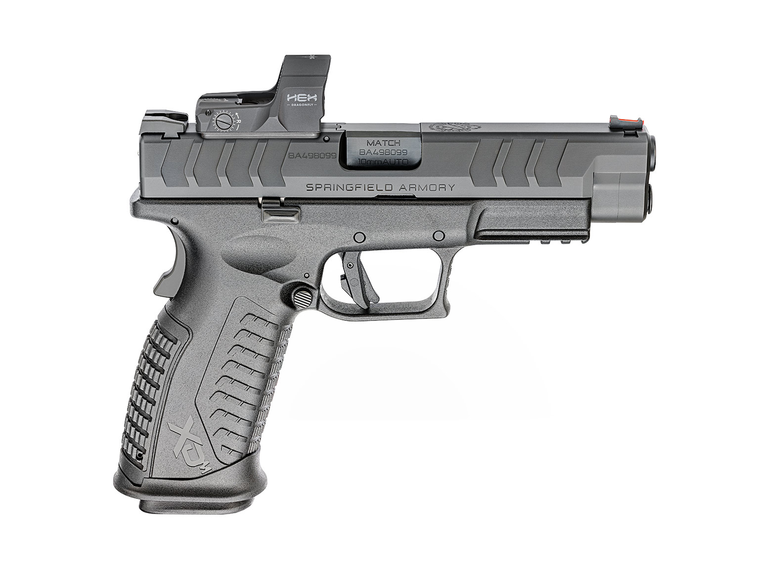 SPRINGFIELD ARMORY XD-M Elite OSP 10mm 4.5ʺ 16rd w/ HEX Dragonfly - Black | KYGUNCO