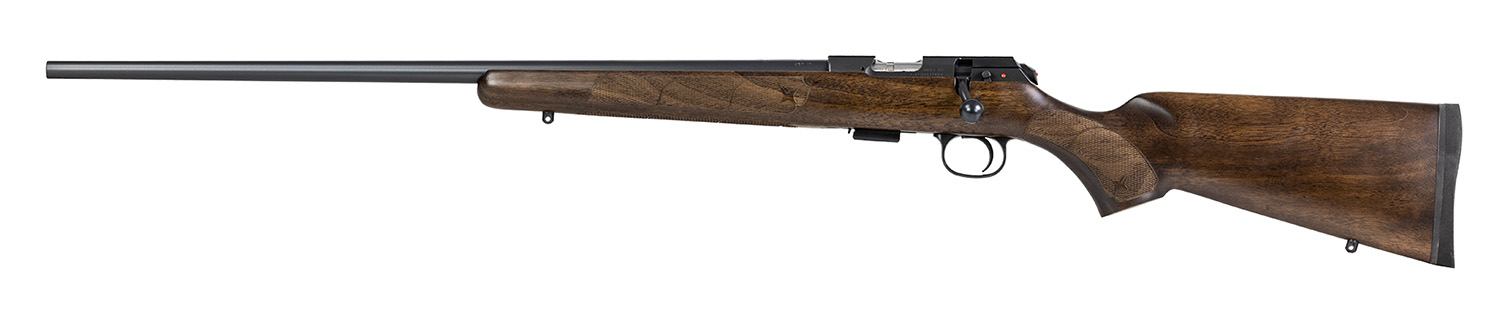 CZ-USA 457 American Left Hand 22 WMR 24" 5rd Bolt Rifle w/ Threaded ...
