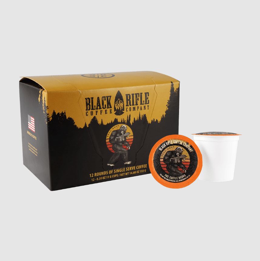 BLACK RIFLE COFFEE COMPANY TACTISQUATCH COFFEE ROUNDS - 12 Count | KYGUNCO