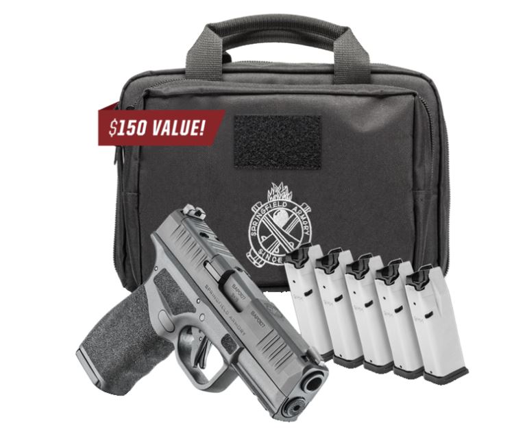 SPRINGFIELD ARMORY Hellcat PRO 9mm 3.7" 15+1 Optic Ready Pistol w/ GEAR ...